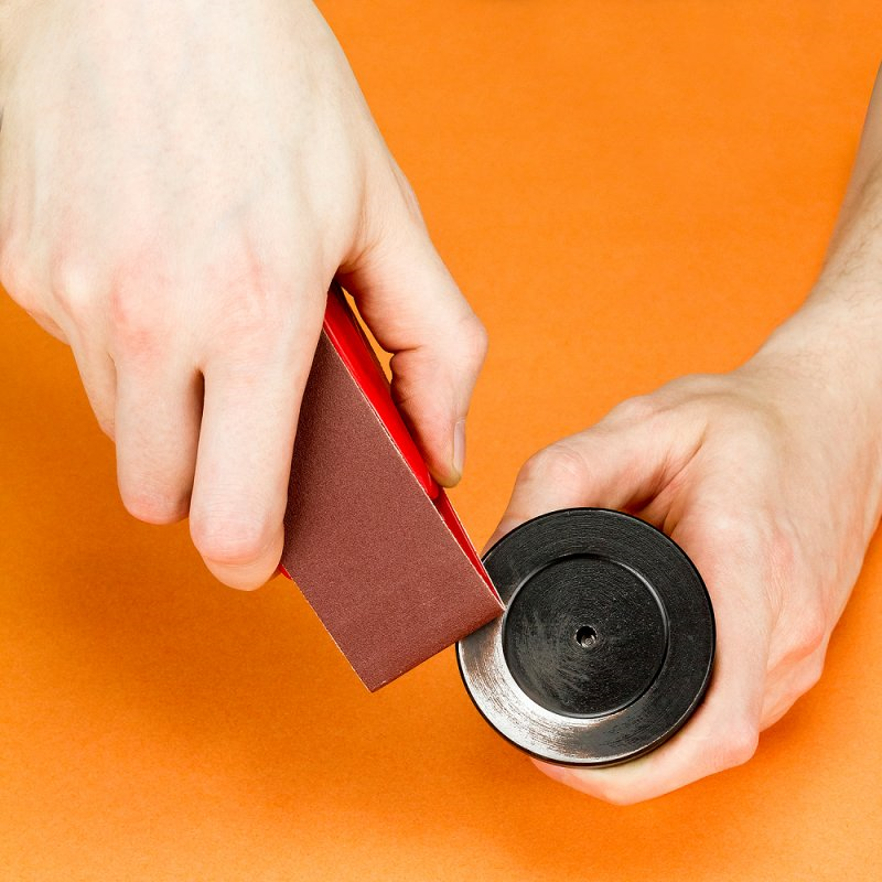 Modelcraft Spring Loaded Finger Sander (40Mm, Medium Grade) | Shesto