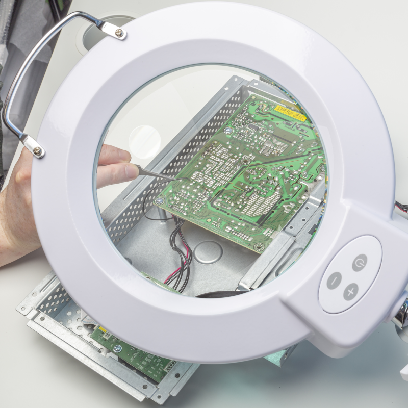 Lightcraft Pro Xl Magnifier Led Lamp With Dimmer | Shesto