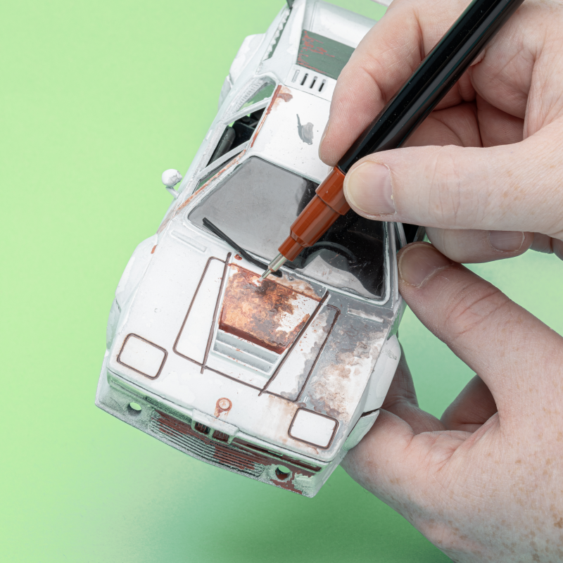 Modelcraft Detailing & Weathering Paint Marker Set | Shesto