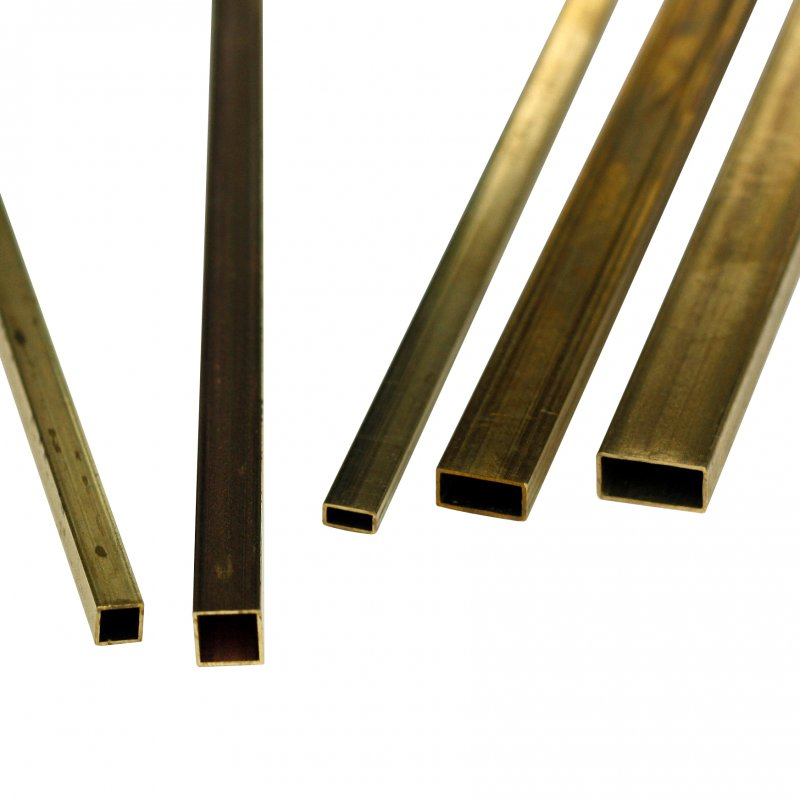 K&S Rectangular Brass Tube 1/8 X 1/4 X .014 | Shesto