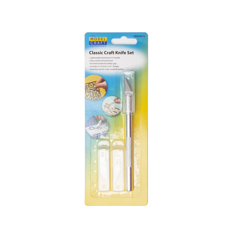 Modelcraft Classic Craft Knife Set | Shesto